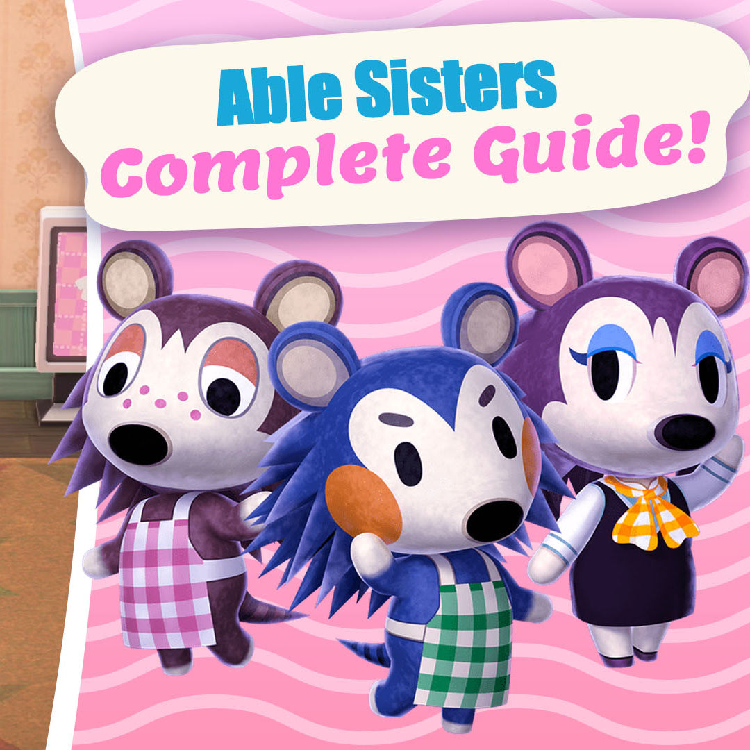 Able Sister & Designing Complete Guide in Animal Crossing New Horizons ...