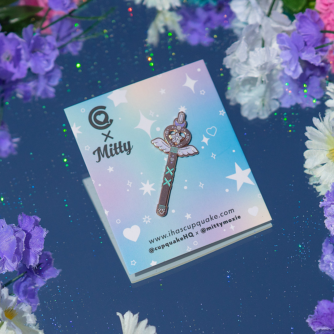 Prism Wand Pin (Cupquake x Mitty) – iHasCupquake