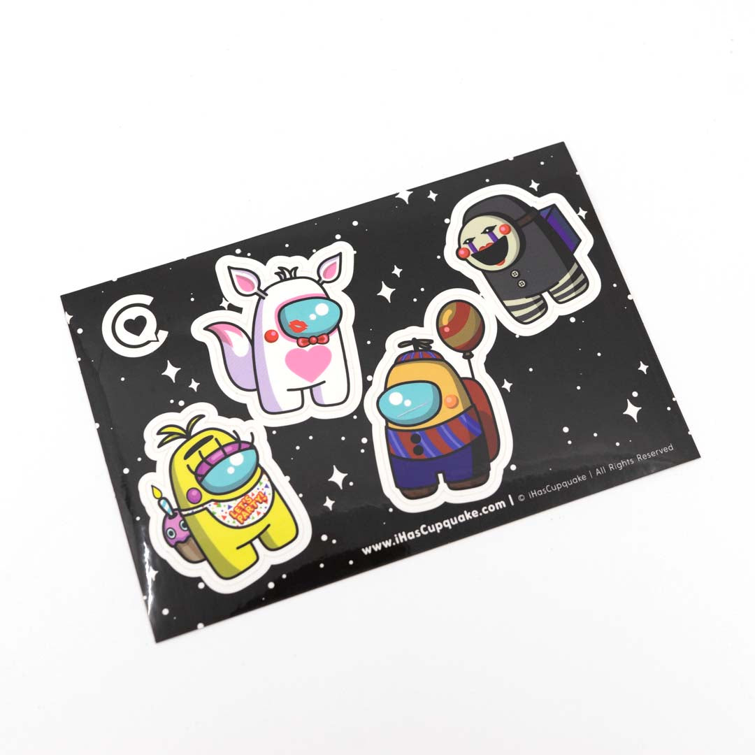 Cute Sus Beans Sticker Sheet Bundle – iHasCupquake